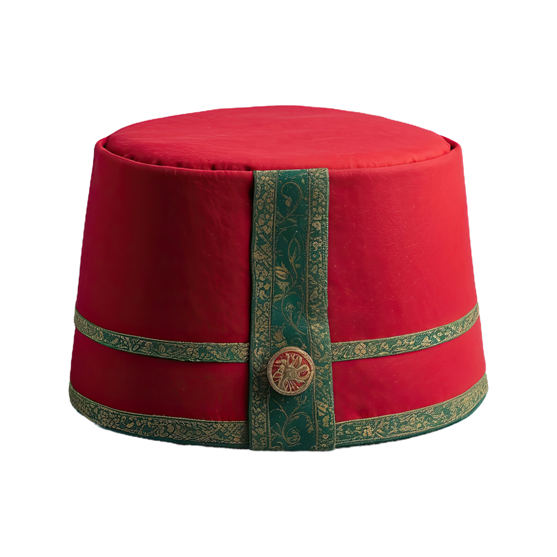 AI generated Fez hat isolated on transparent background 36407912 PNG