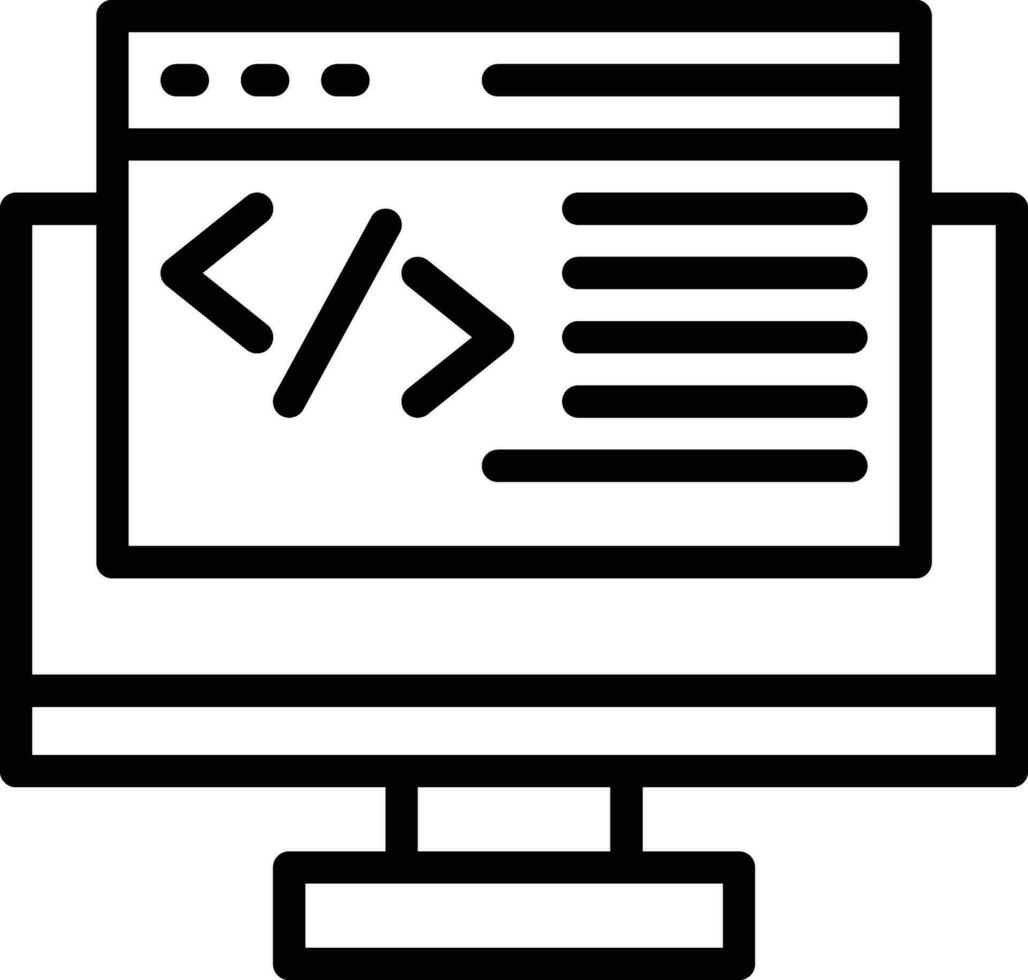 Web Programming Vector Icon 36411009 Vector Art at Vecteezy