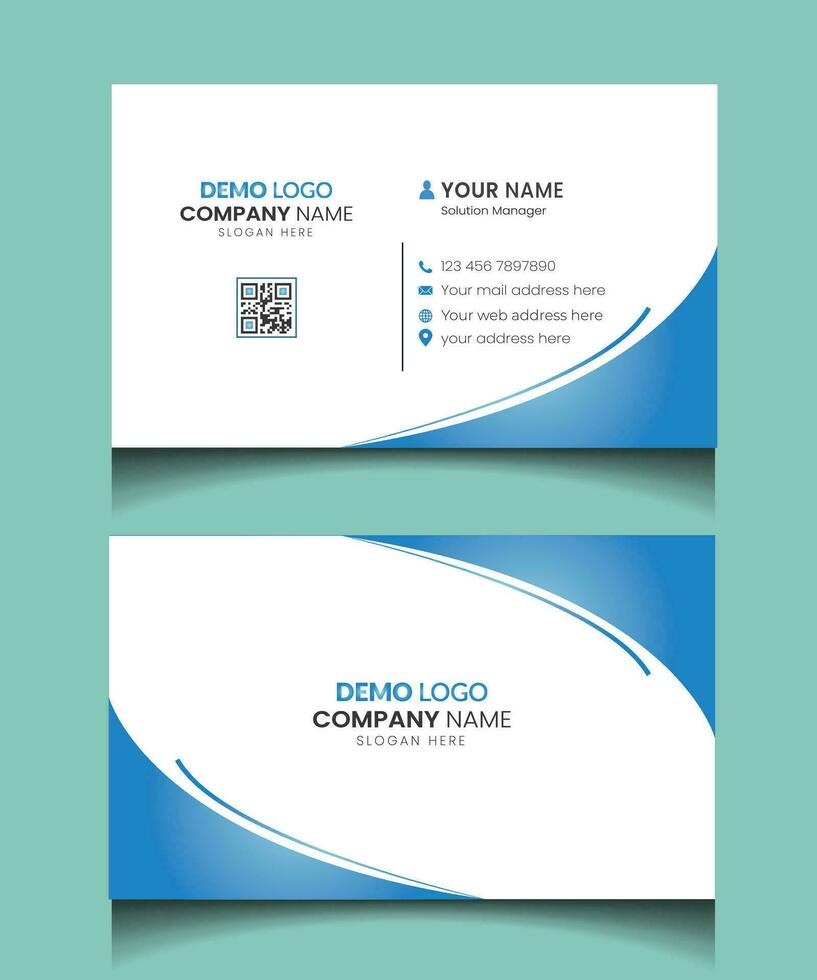 Clean and simple creative minimal modern business card. 36412493 Vector ... Clean and simple creative minimal modern business card. 36412493 Vector ...
