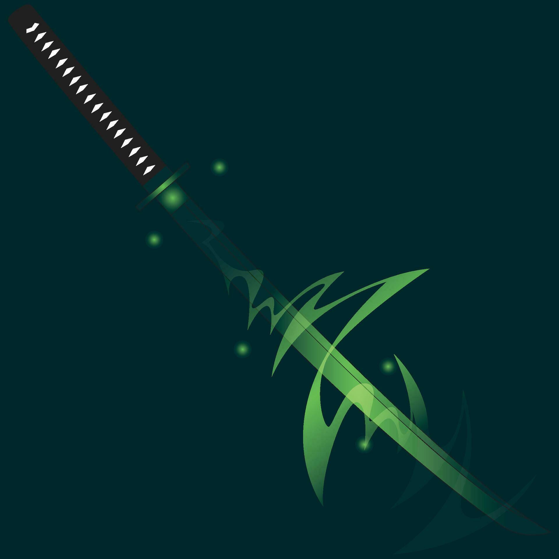 Katana Golden Black Element Effects 36413847 Vector Art At Vecteezy