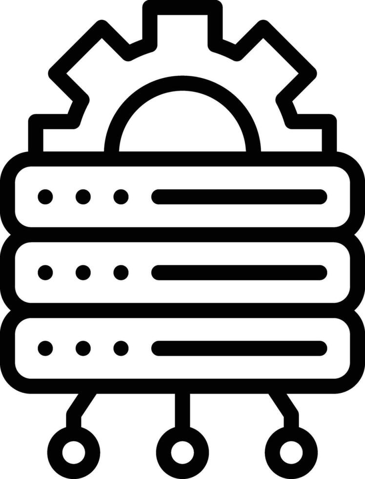 Database Settings Vector Icon 36414136 Vector Art At Vecteezy