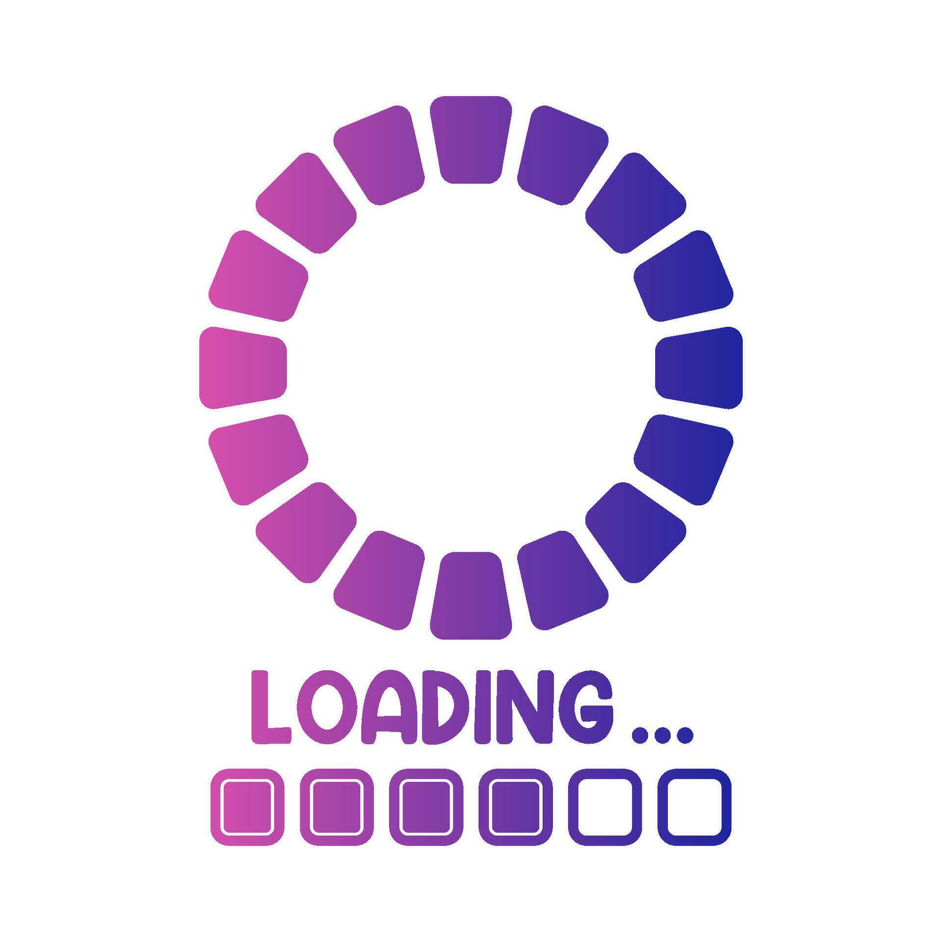 progress loading with circular loading illustration 36417073 Vector Art ...