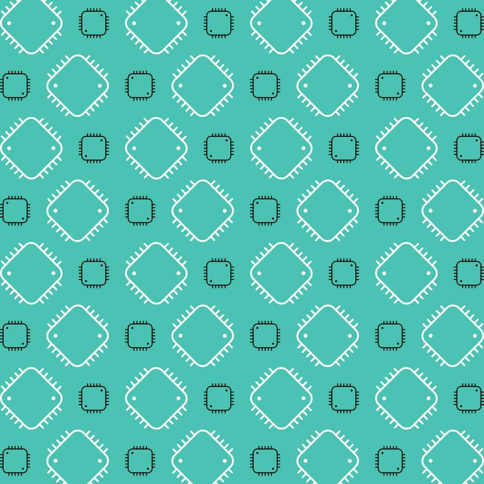 Processor Repeating Vector Pattern Abstract Colorful Vector Illustration Background 36431387