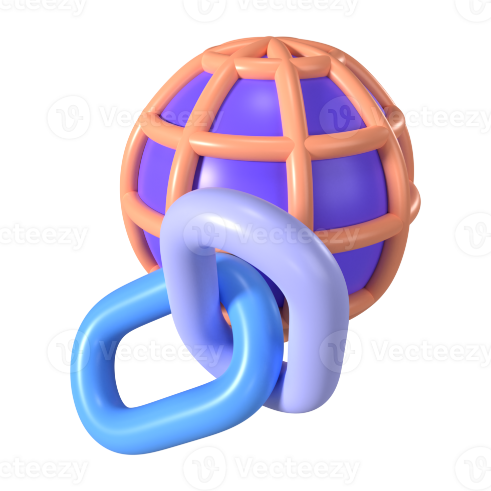Hyperlink 3D Illustration Icon 36444212 PNG Hyperlink 3D Illustration Icon 36444212 PNG