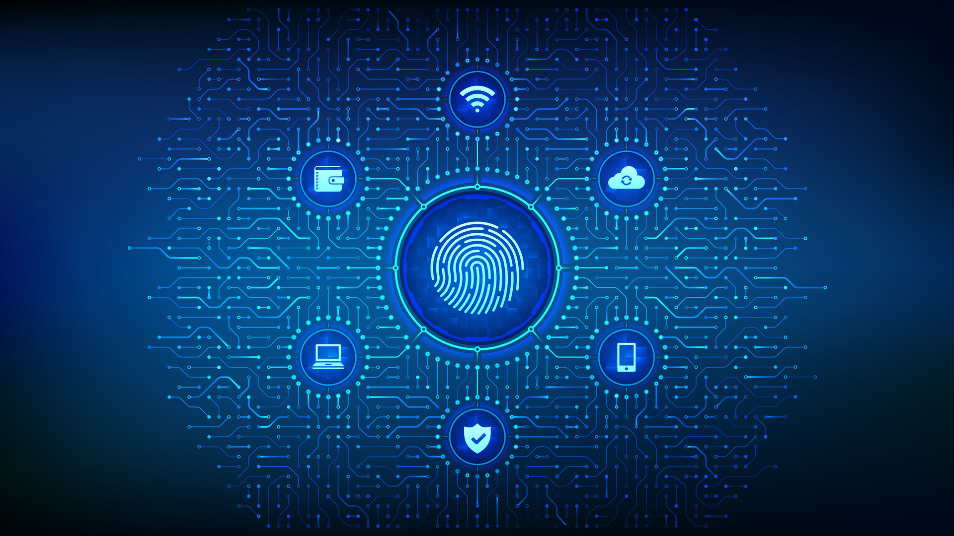 Fingerprint Scanning Biometrics Identification Personal Data