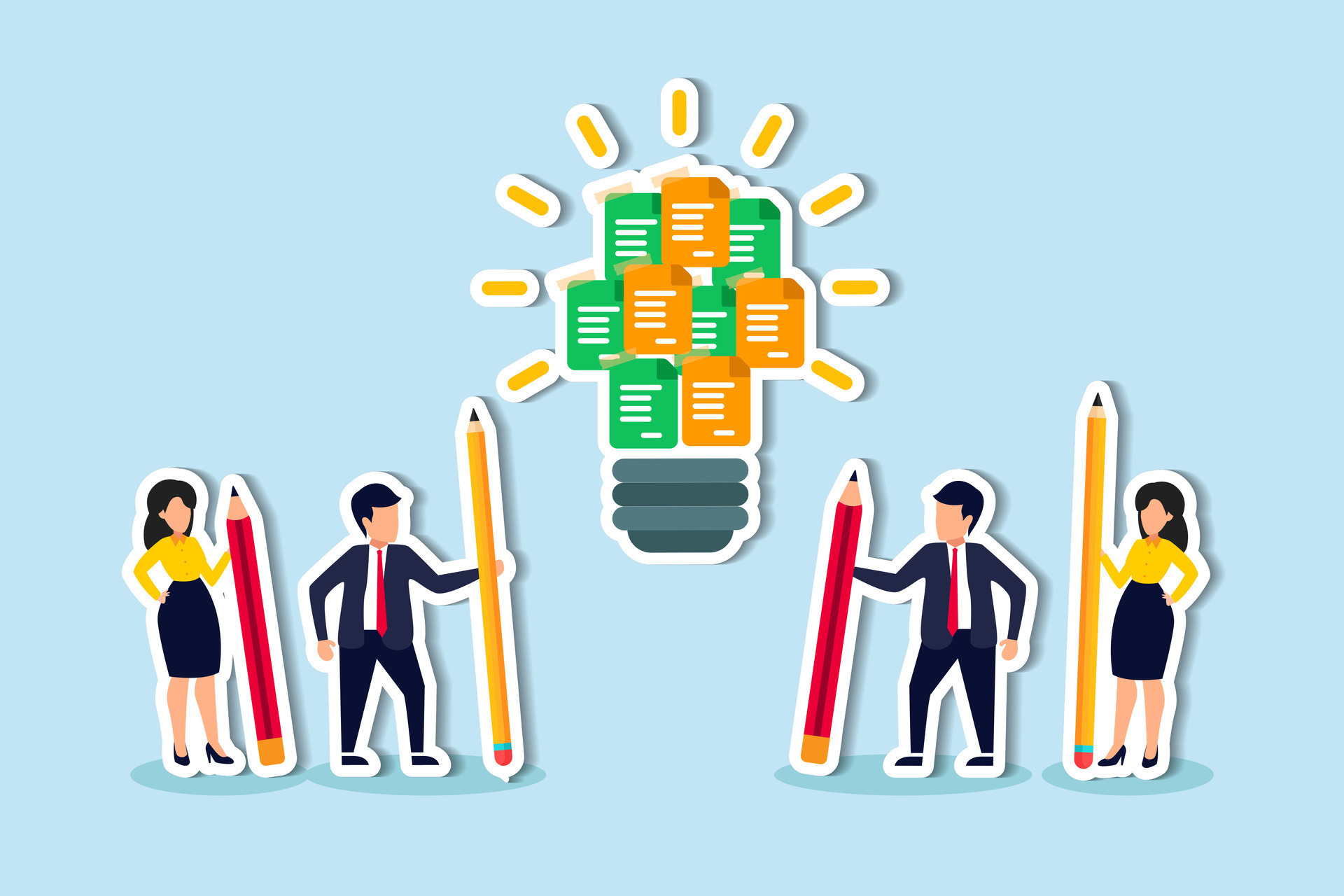 Ideation, brainstorming to gather new idea, effective meeting ... Ideation, brainstorming to gather new idea, effective meeting ...