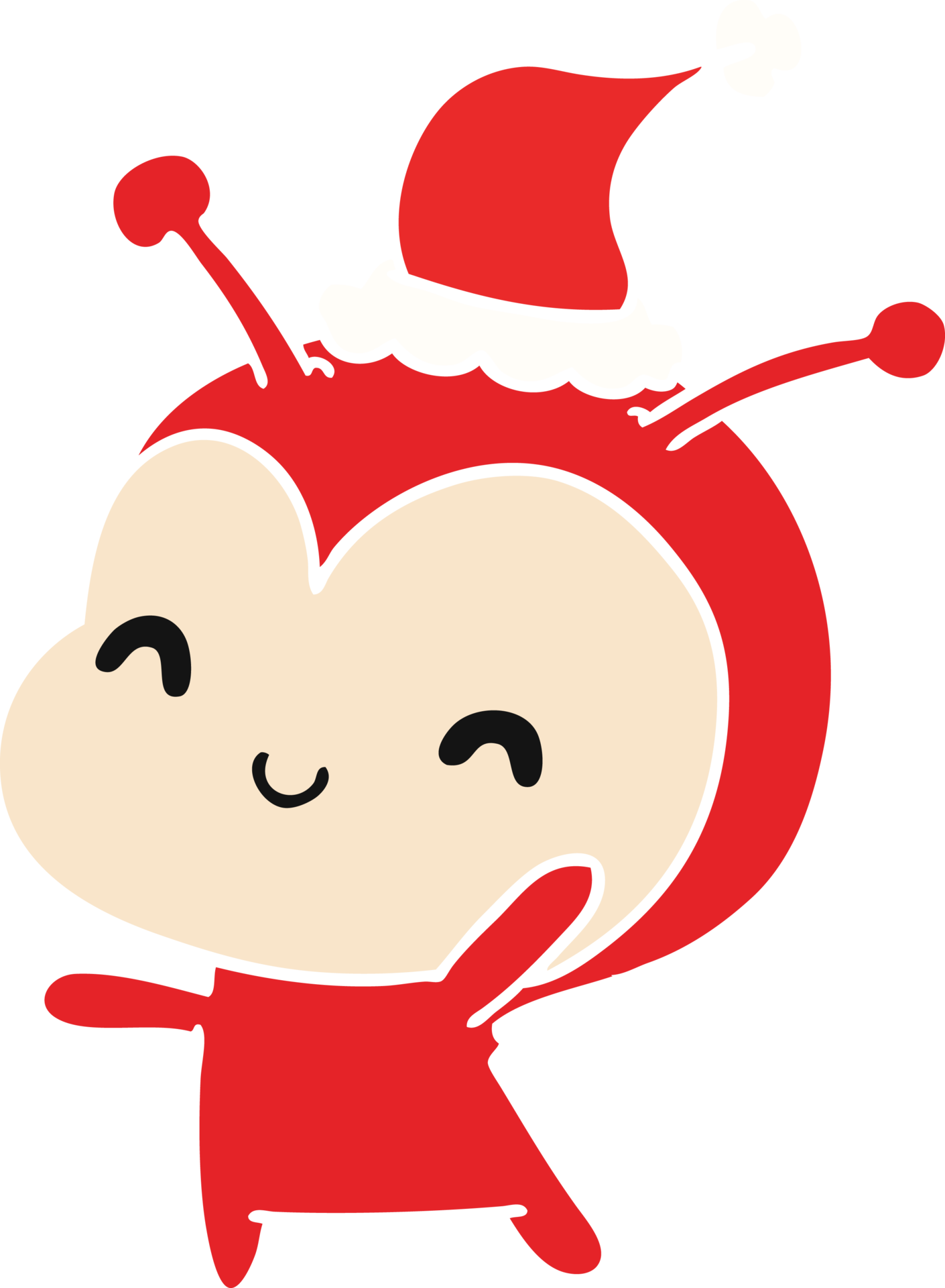 Christmas Cartoon Of Kawaii Lady Bug 36450615 Png