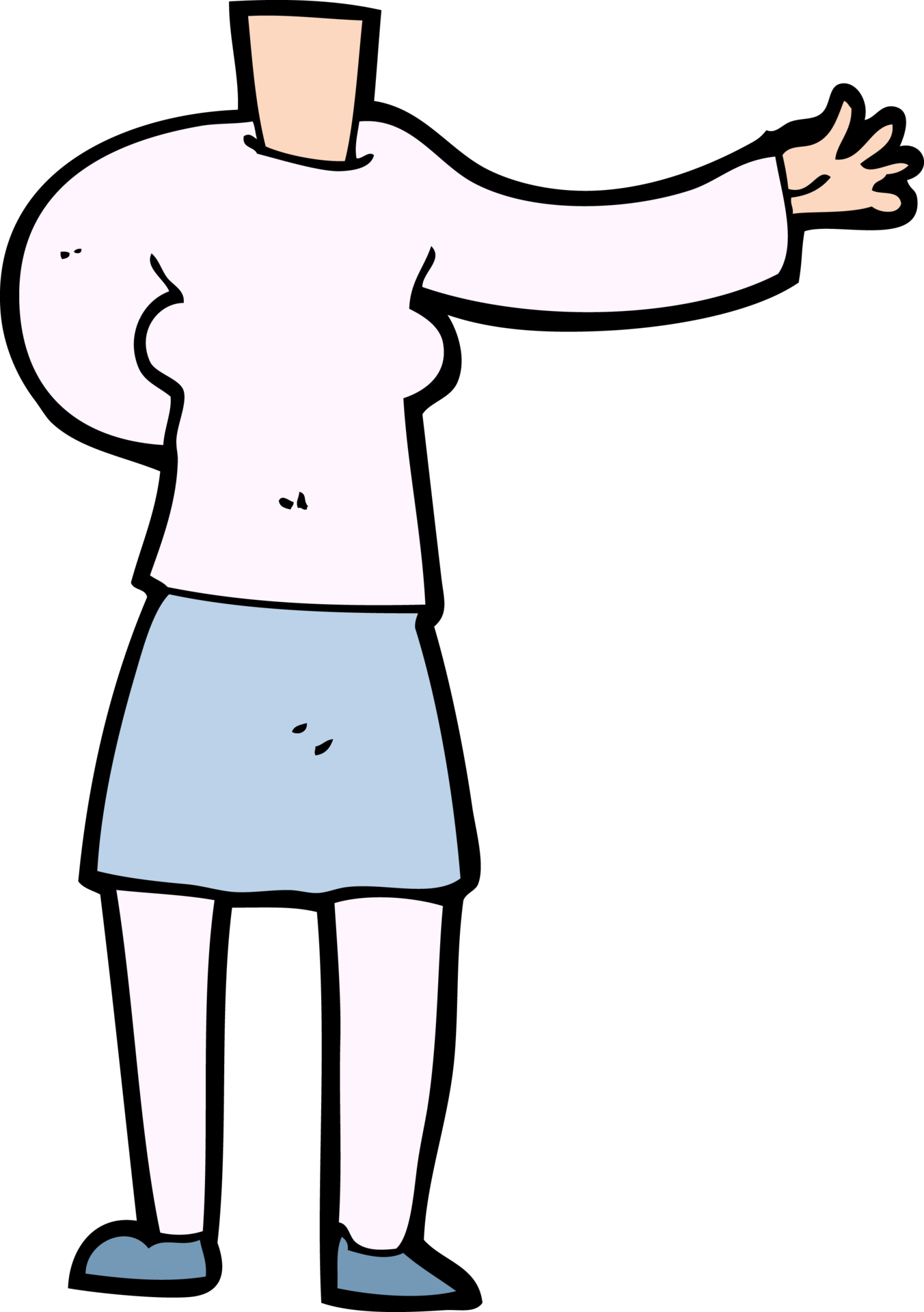 Cartoon Female Body Add Photos Or Mix And Match Cartoons 36458660 Png