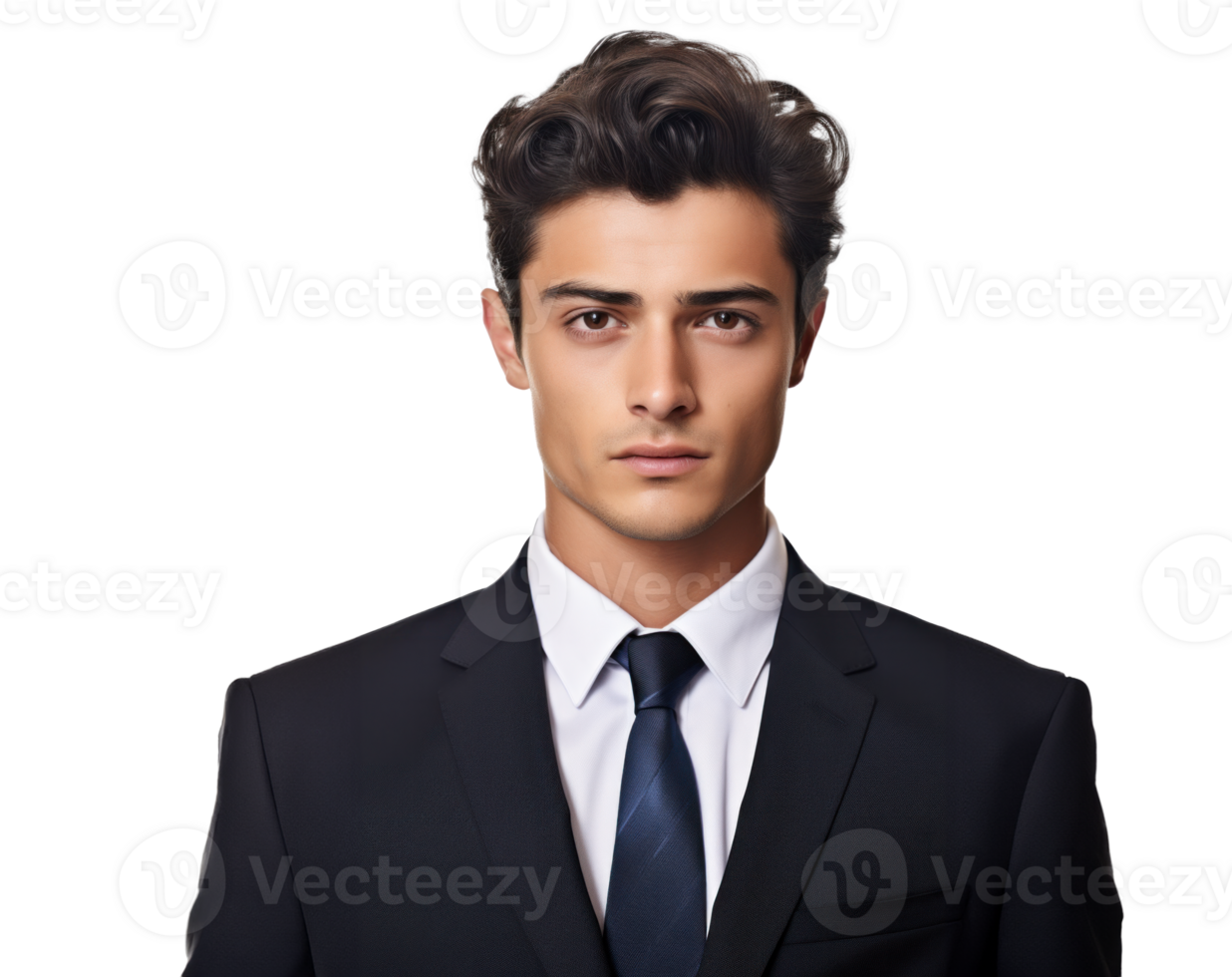AI generated Young Caucasian Man in Suit Portrait 36463109 PNG
