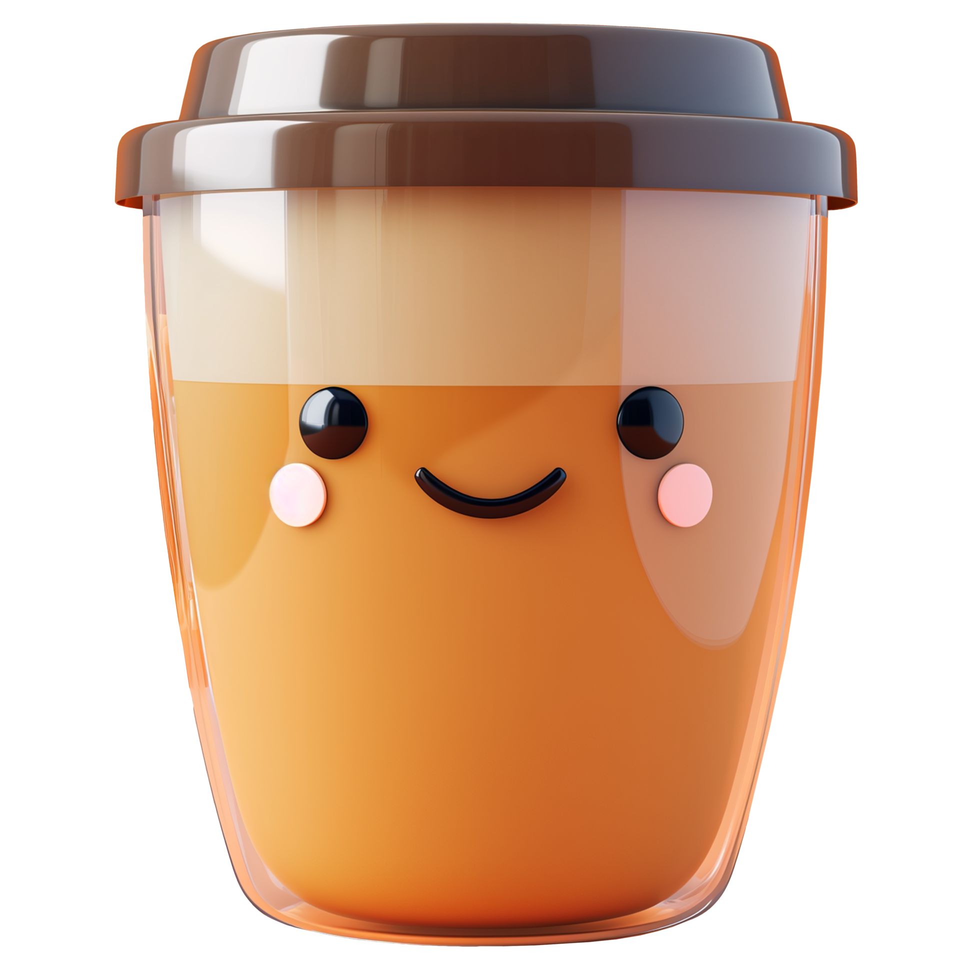 Ai Generated Cute Coffee Cup 3d Design Suitable For Design Elements Drinks And Advertising