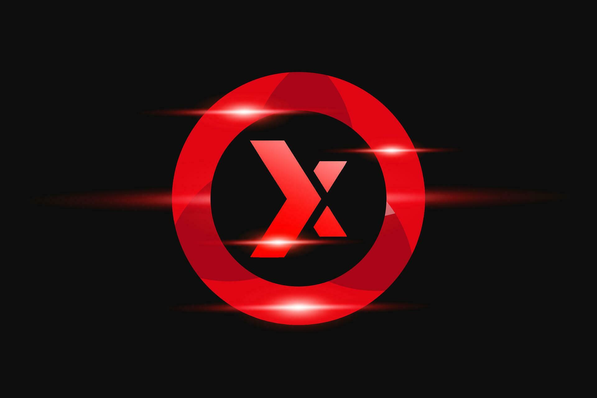 X Red logo Design. Vector logo design for business. 36466109 Vector Art at Vecteezy