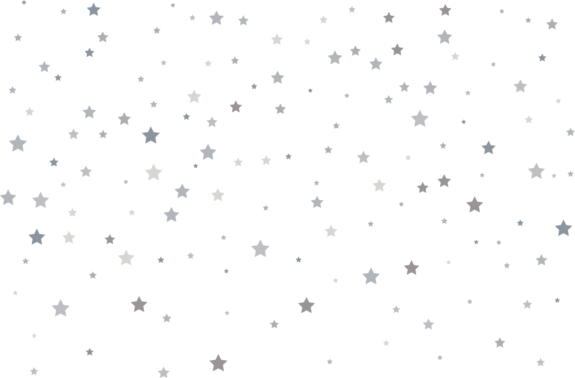 Magic Pattern Of Silver Stars 36467580 Png