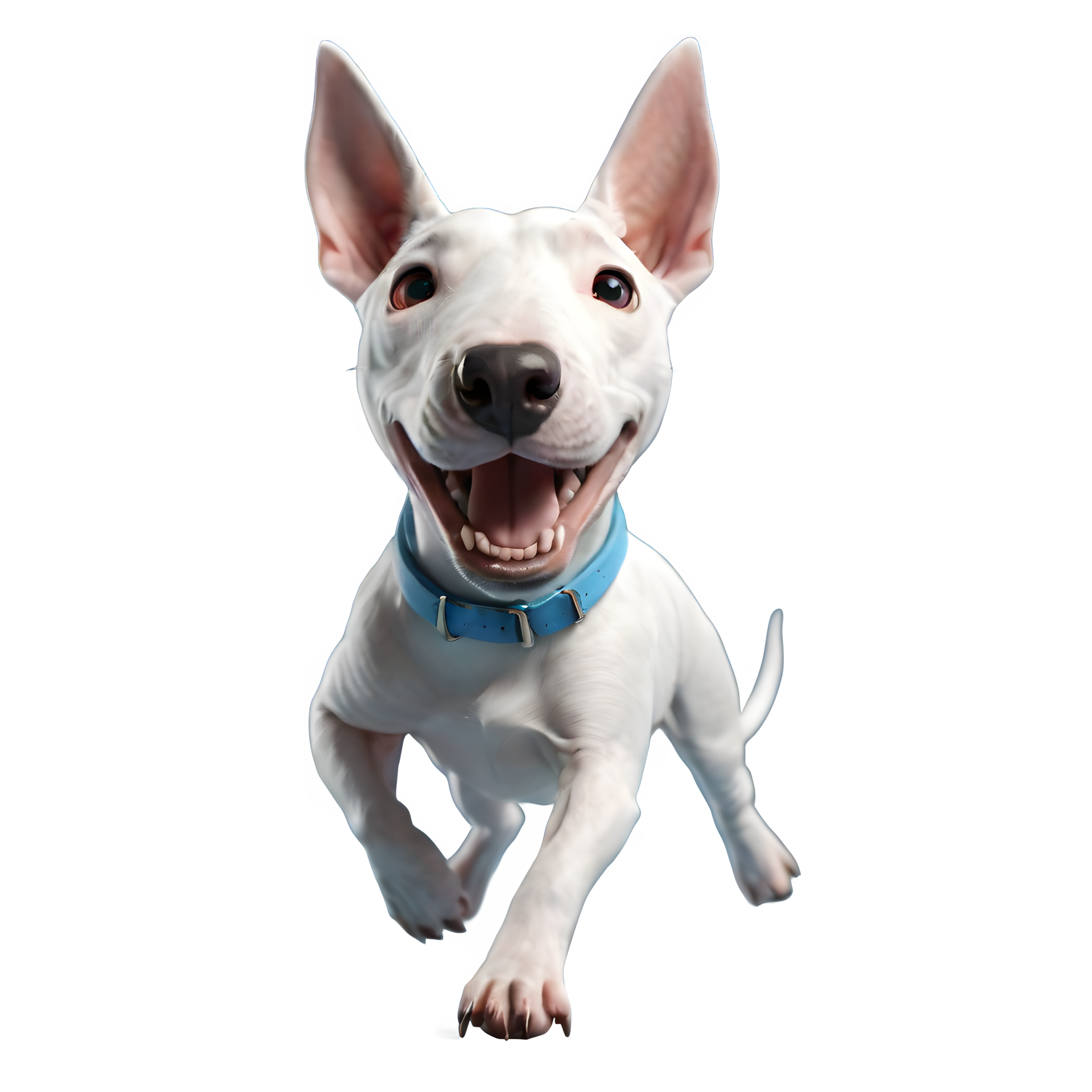 AI Generated 3d Style Cute Cartoon Style Bull Terrier Dog Fun And ai-generated-3d-style-cute-cartoon-style-bull-terrier-dog-fun-and