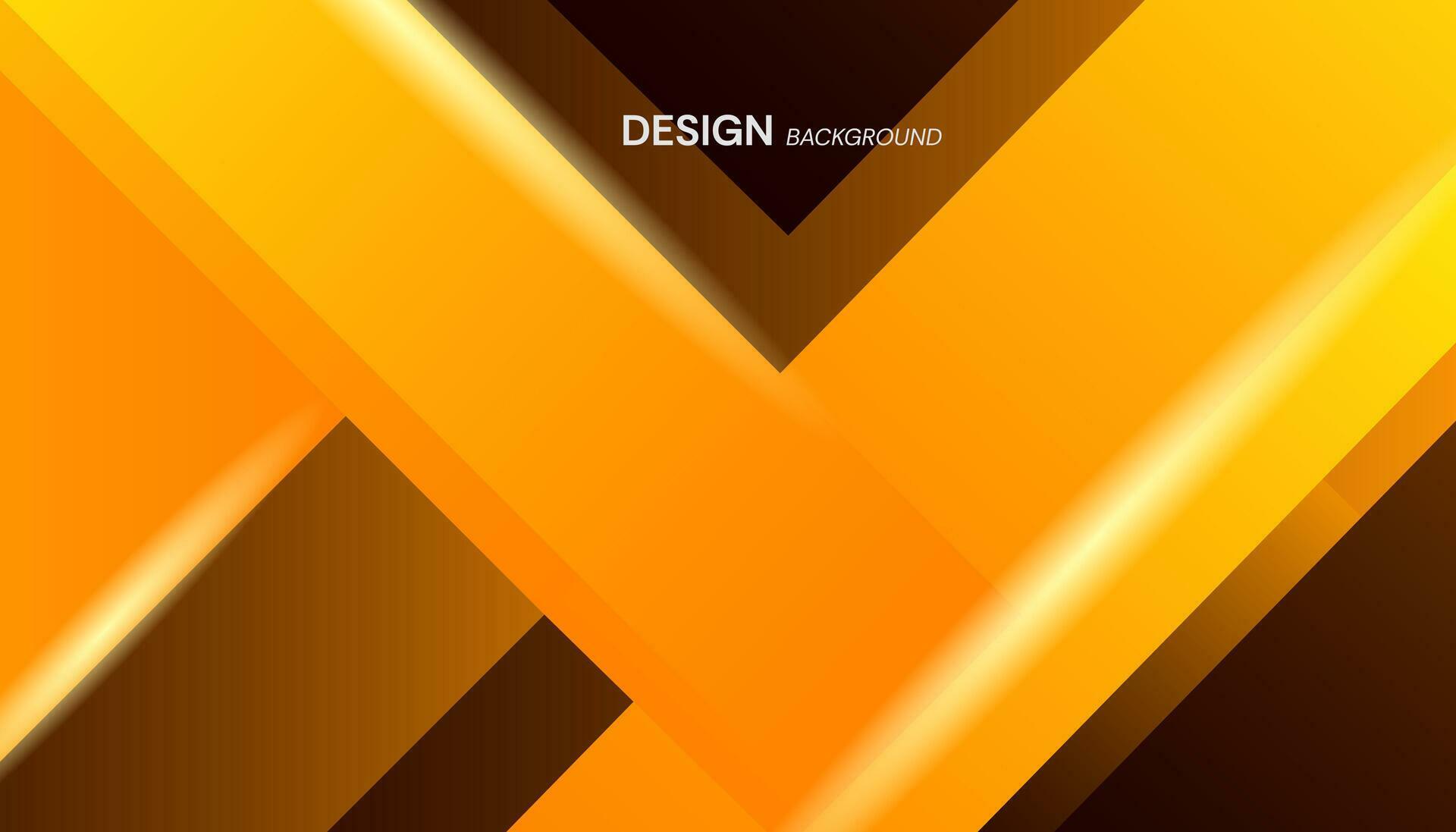 abstract orange gradient in black geometric 3d shape background 36476663 Vector Art at Vecteezy