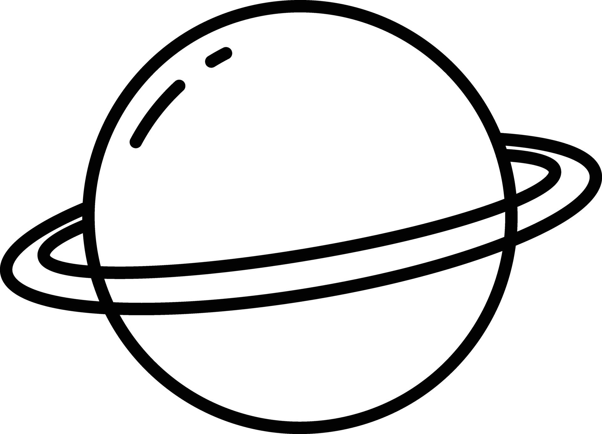 Planet Outline vector illustration icon 36481830 Vector Art at Vecteezy Planet Outline vector illustration icon 36481830 Vector Art at Vecteezy