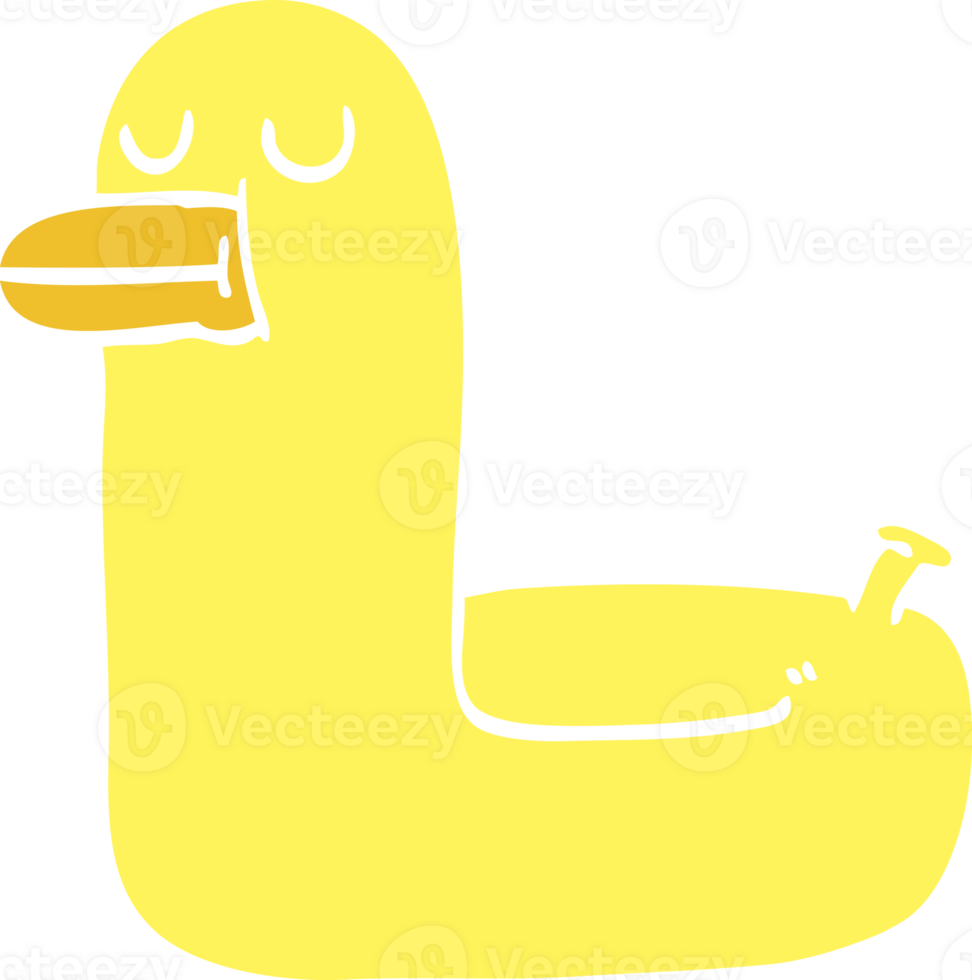 flat color illustration cartoon yellow ring duck 36482838 PNG flat color illustration cartoon yellow ring duck 36482838 PNG