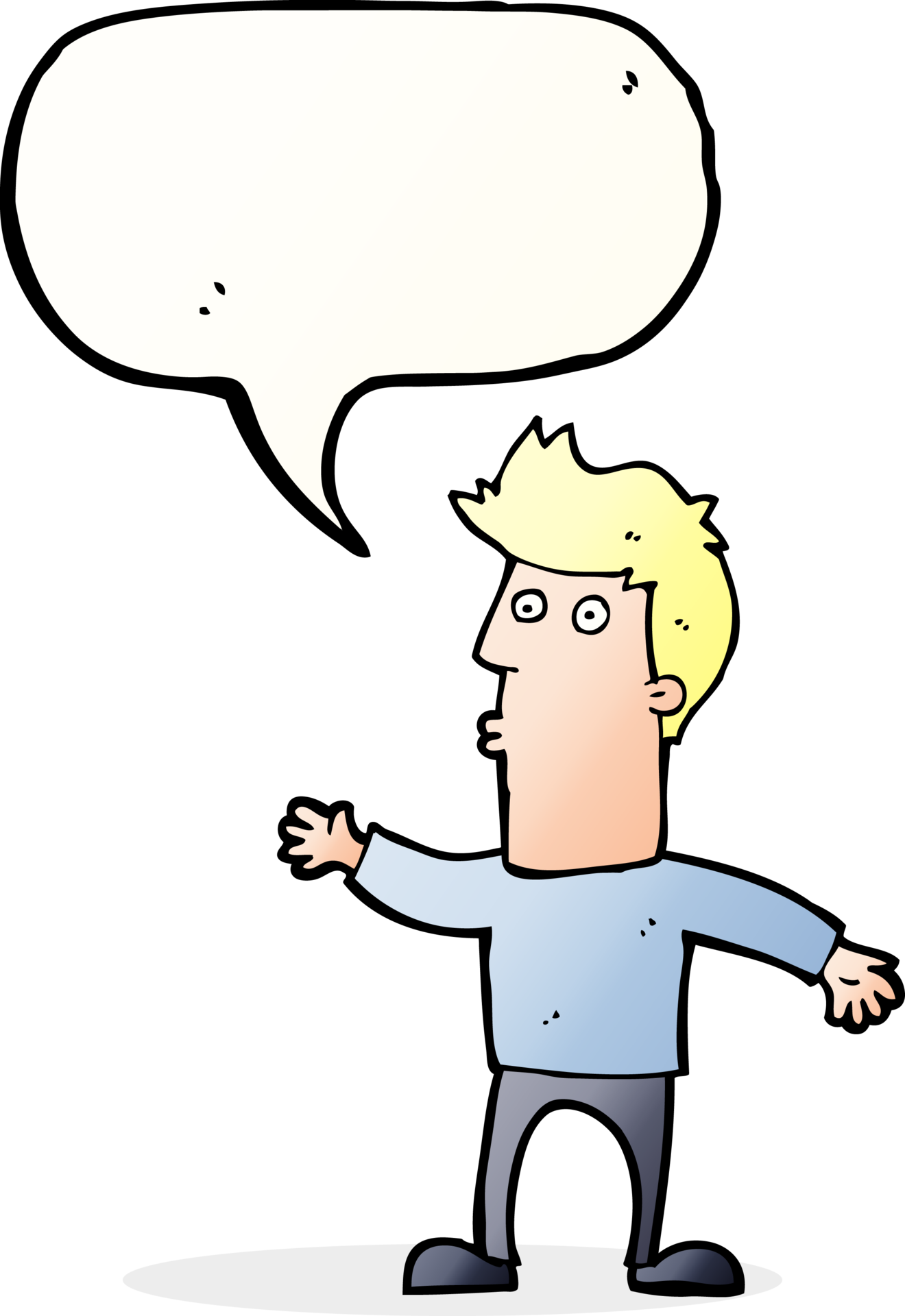Cartoon Surprised Man With Speech Bubble 36484159 PNG cartoon-surprised-man-with-speech-bubble-36484159-png