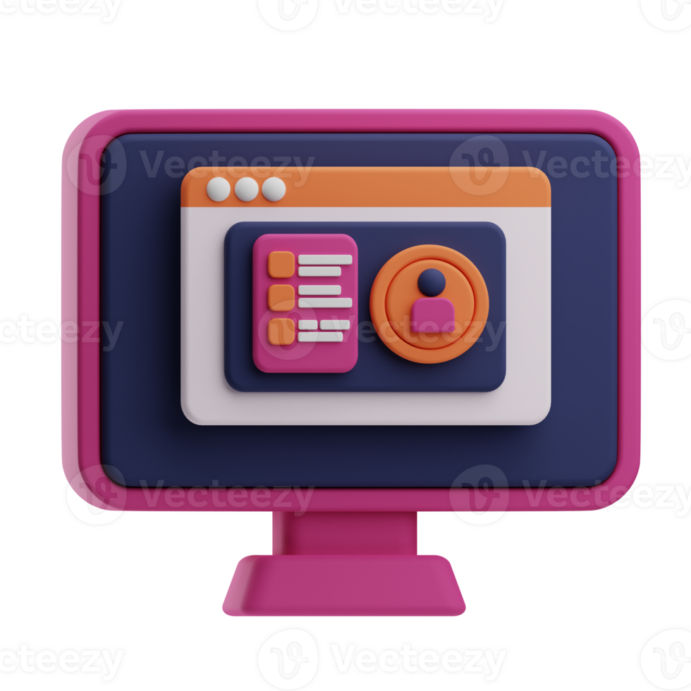 Recruitment Object Training 3d Illustration 36487116 Png