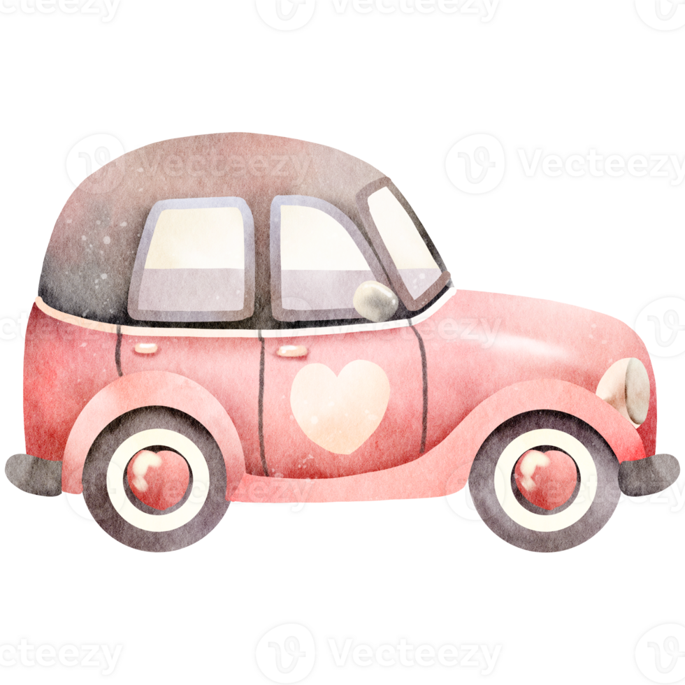 Vintage car watercolor 36488427 PNG