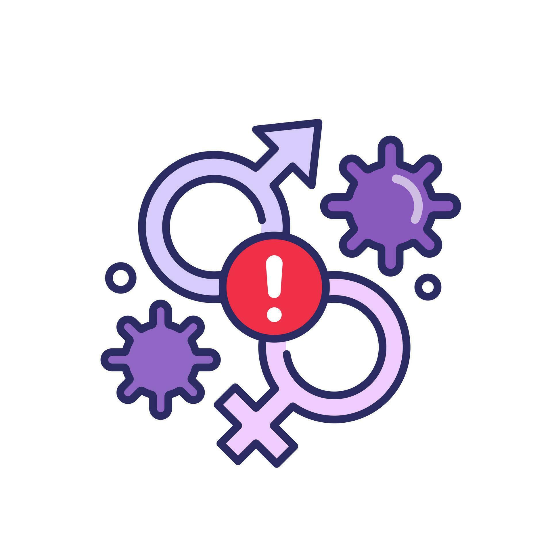 Std Icon Sexual Transmitted Disease Vector 36489191 Vector Art At Vecteezy