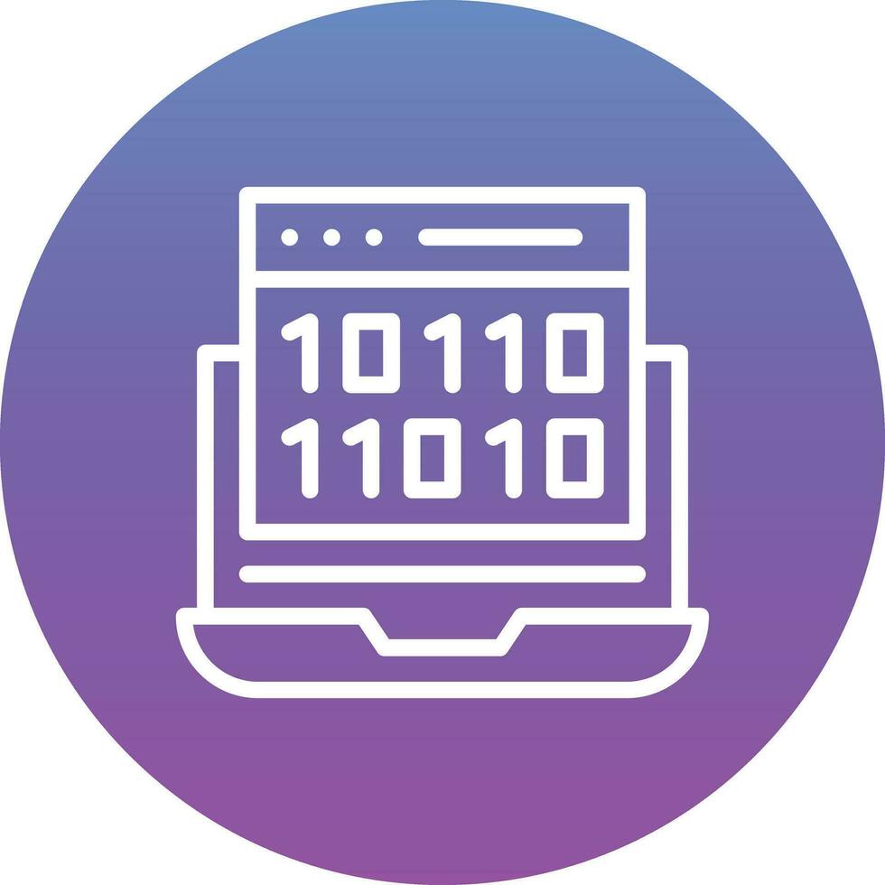 Binary Code Vector Icon 36489774 Vector Art at Vecteezy