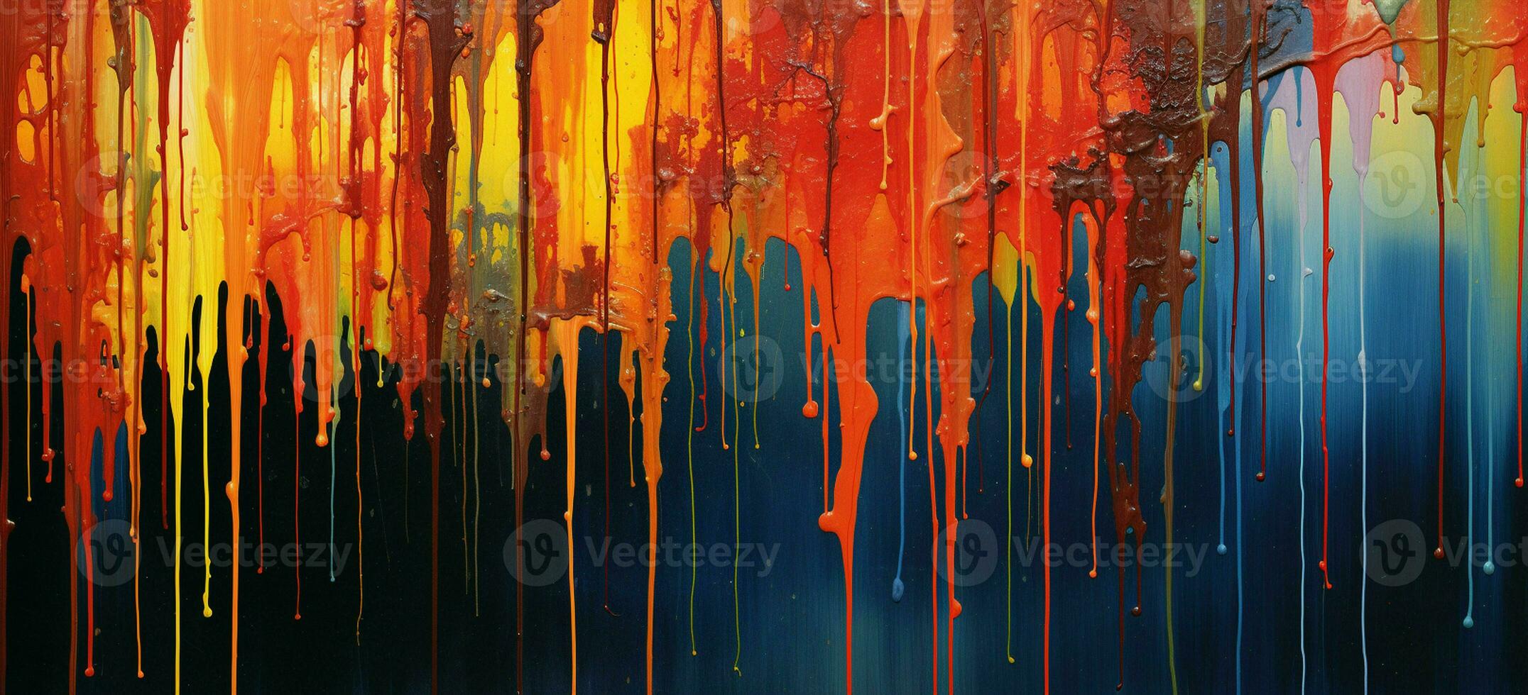 AI Generated Abstract Painting Of Dripping Paint On A Wall 36491353 ai-generated-abstract-painting-of-dripping-paint-on-a-wall-36491353