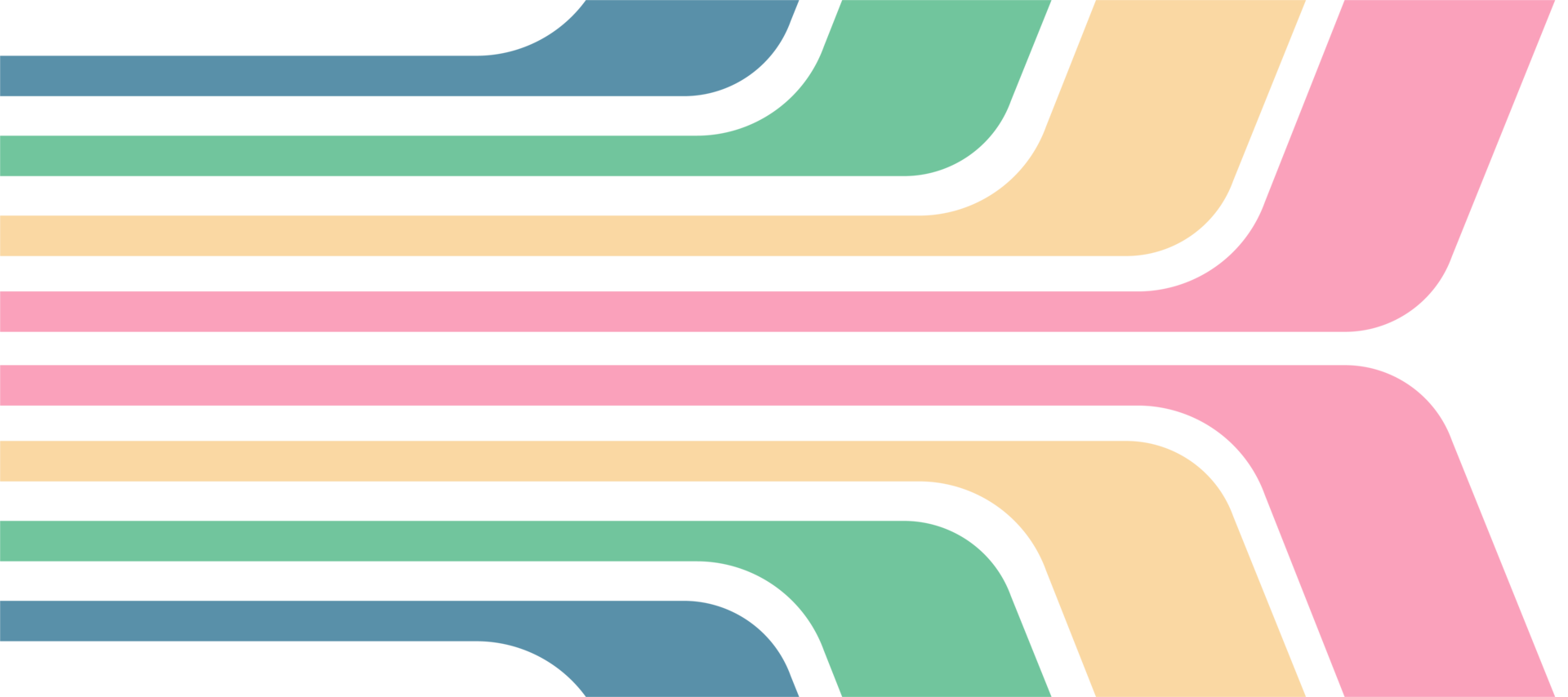 pastel colorful stripes curves banner design transparent background ... pastel colorful stripes curves banner design transparent background ...