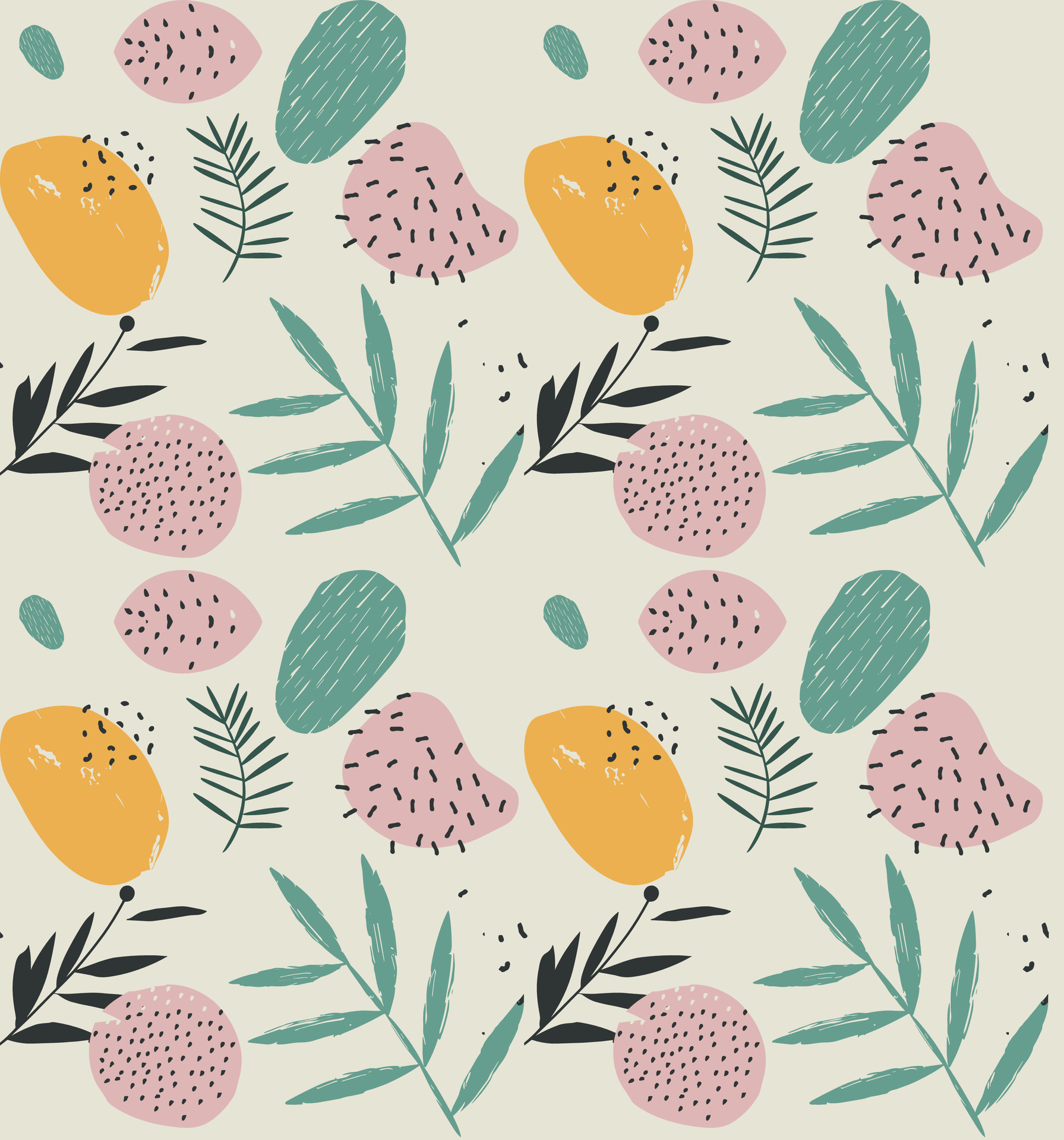 Digital pattern Design digital art and illustration 36499377 Vector Art ...