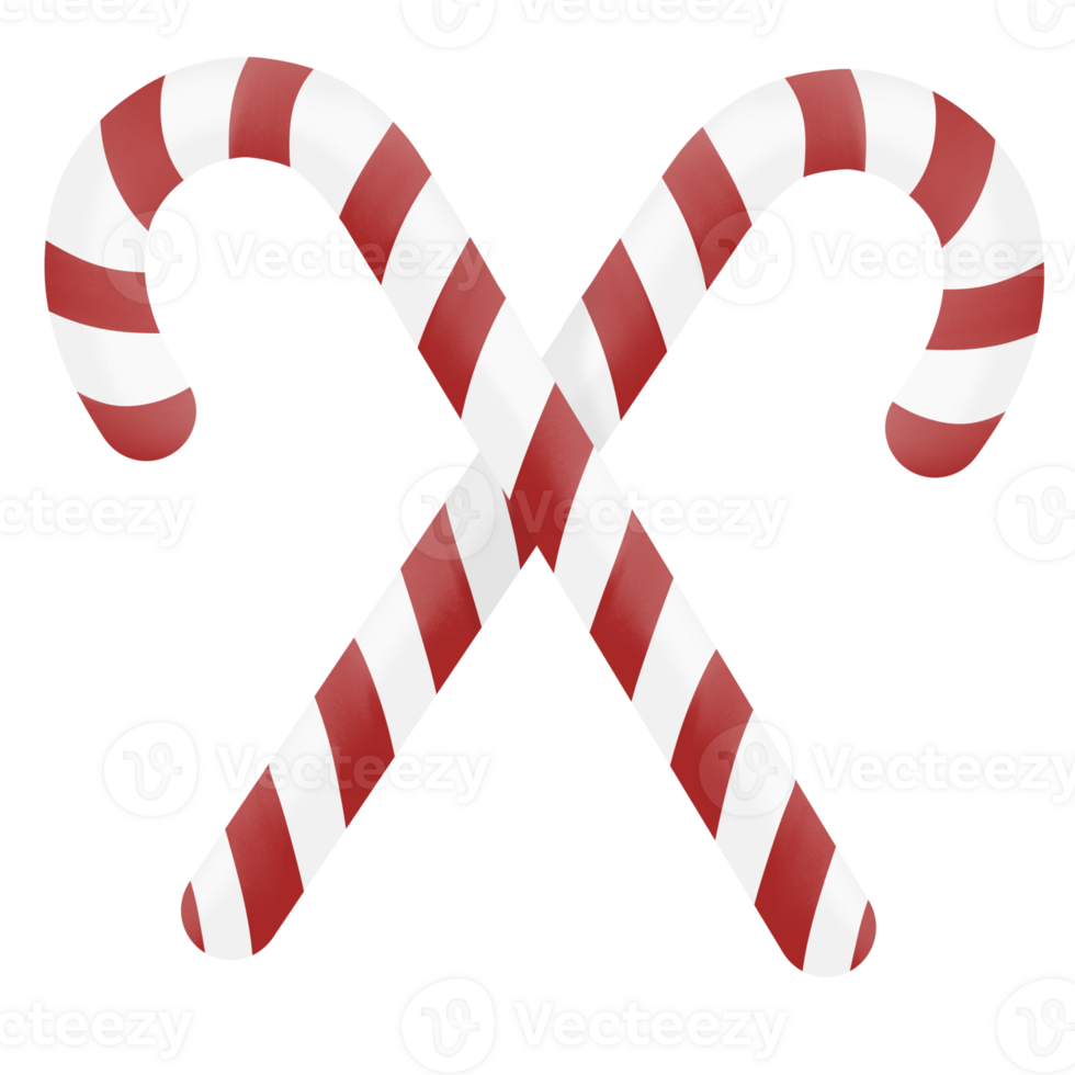 zwei Süßigkeiten Stöcke auf ein transparent Hintergrund 36505535 PNG