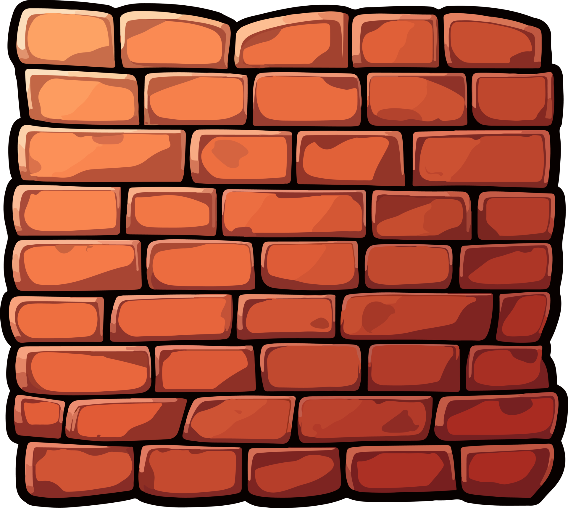AI generated Brick wall clipart design illustration 36519226 PNG
