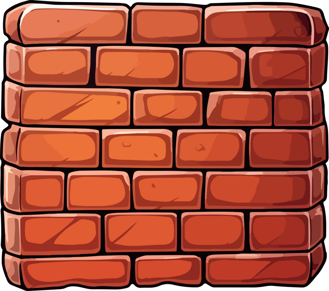 Red Brick Clipart