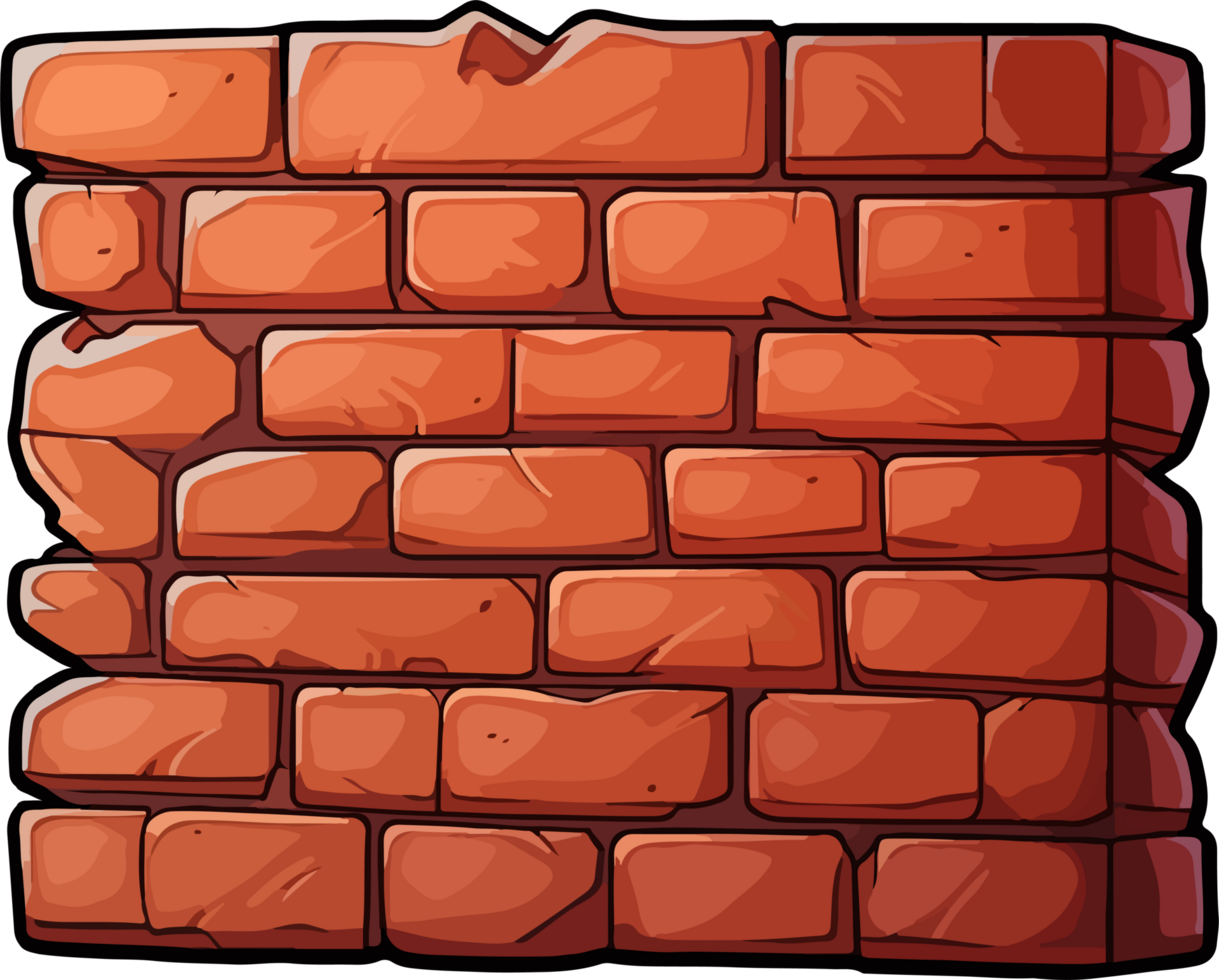 AI generated Brick wall clipart design illustration 36519241 PNG