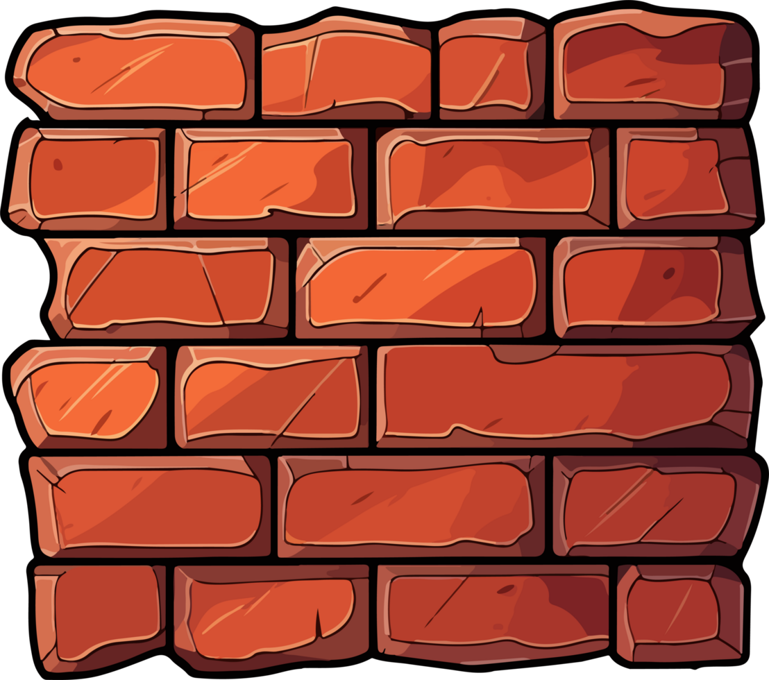 AI generated Brick wall clipart design illustration 36519242 PNG