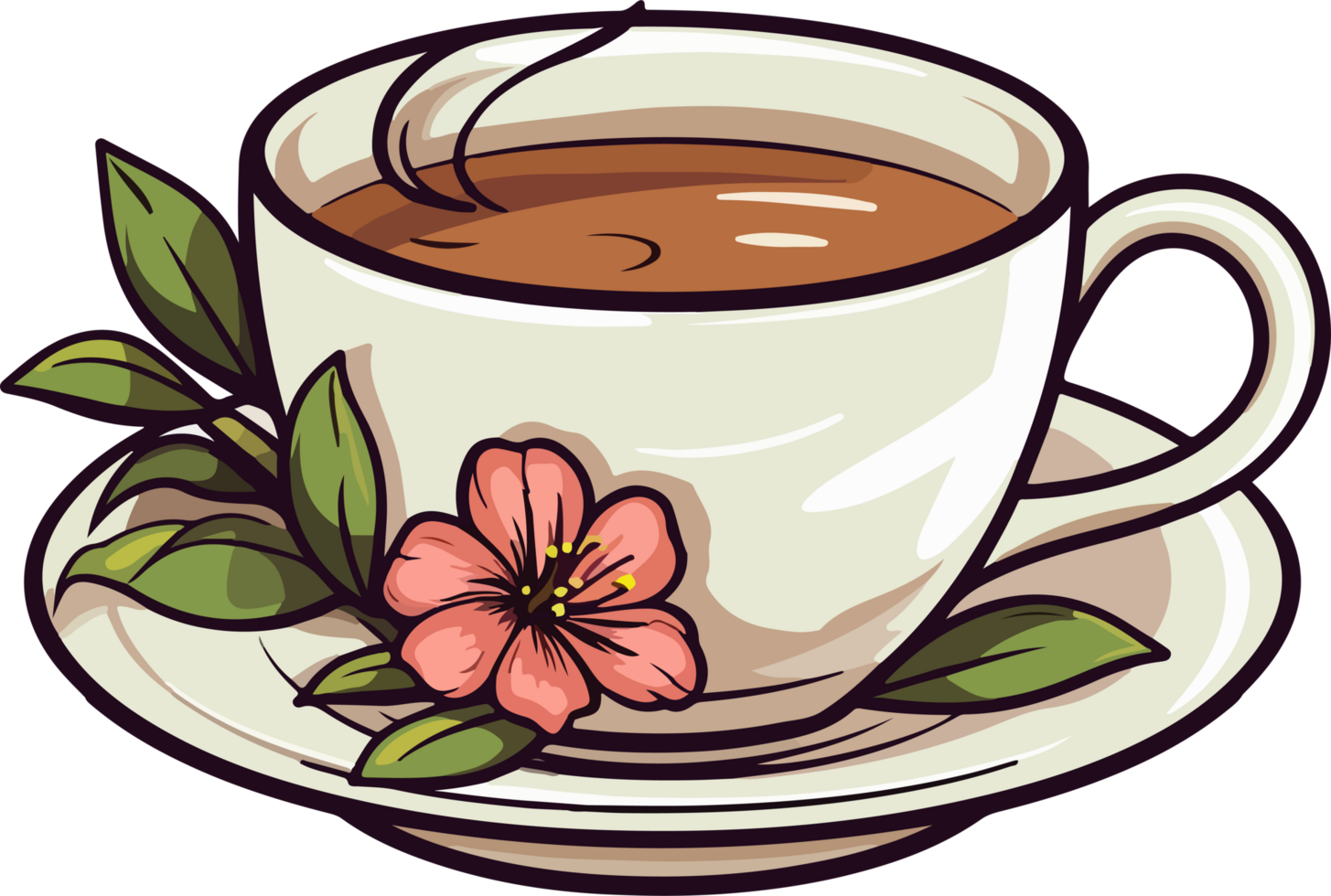 AI generated Cup of tea clipart design illustration 36520011 PNG