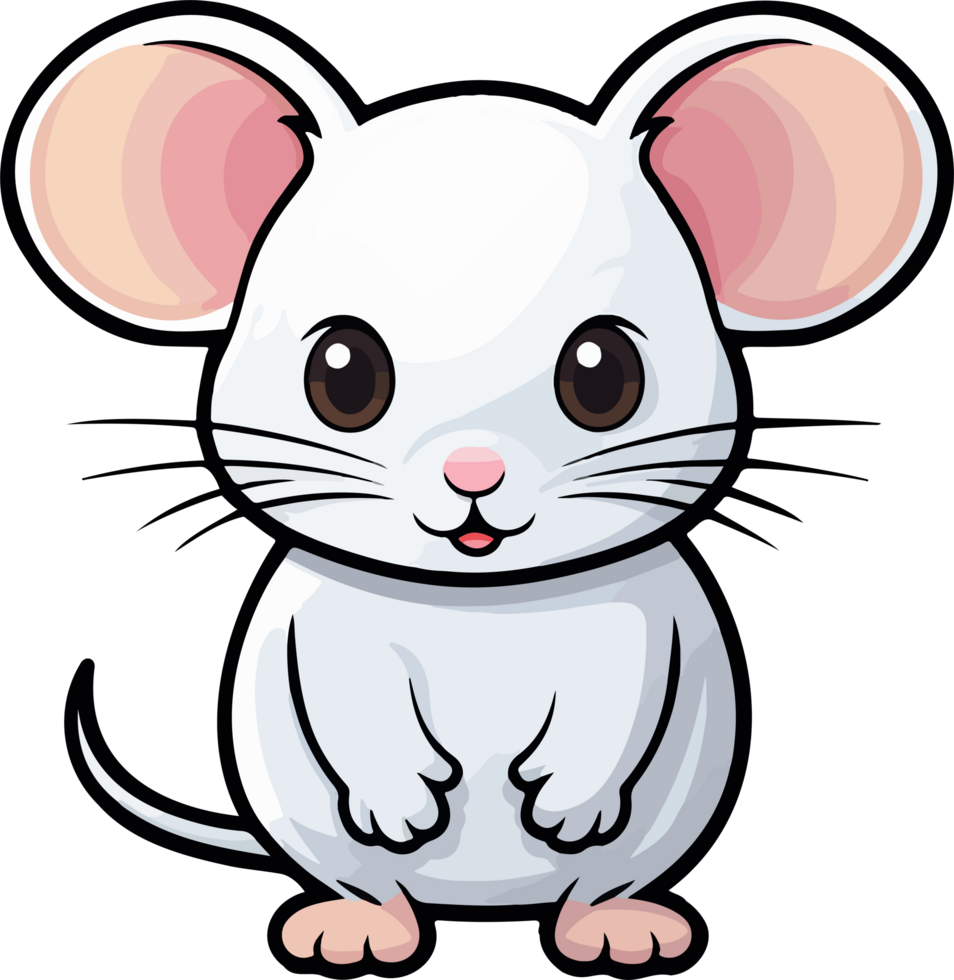 AI generated Cute mouse clipart design illustration 36520344 PNG