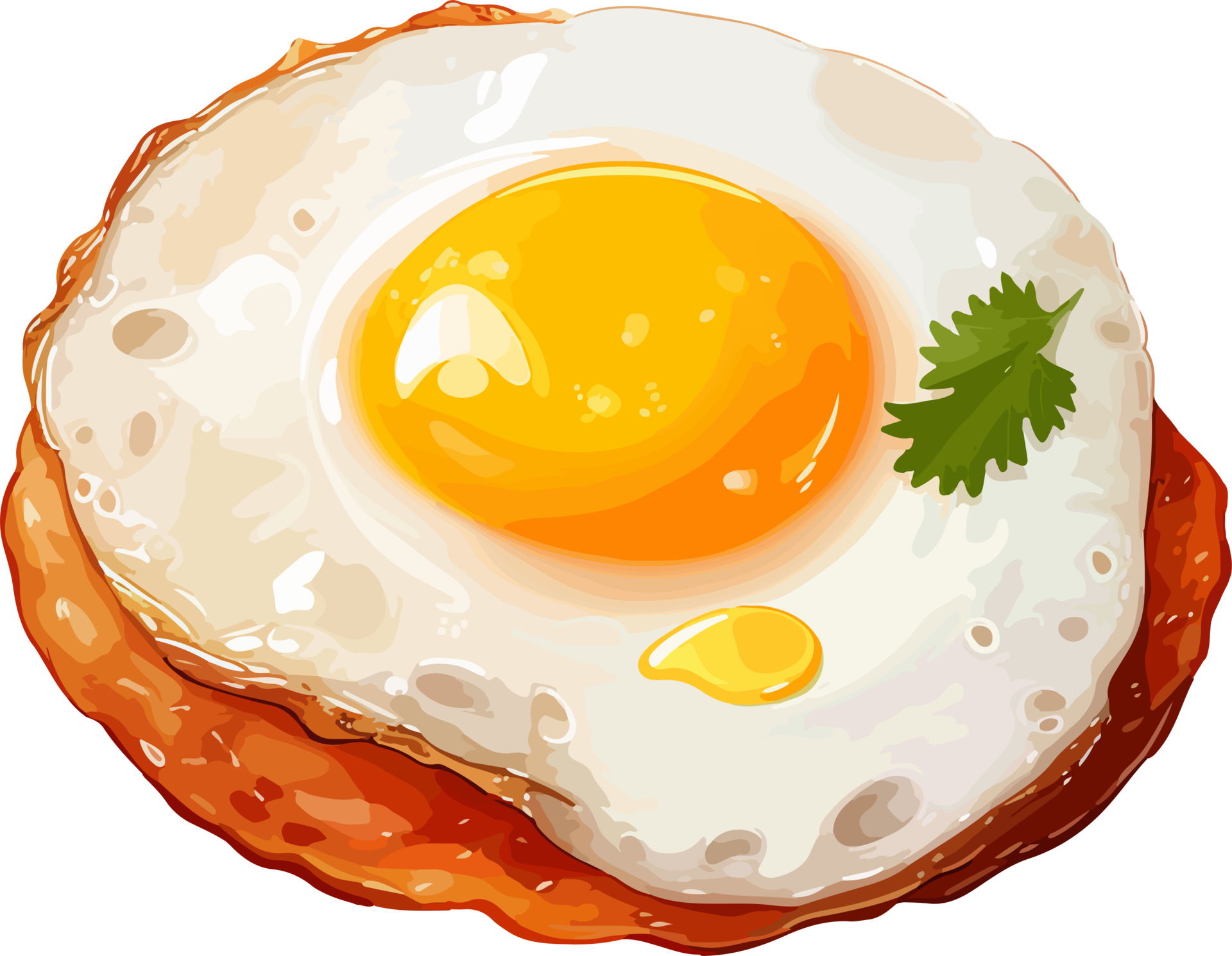 Ai Generated Fried Egg Clipart Design Illustration 36520535 Png