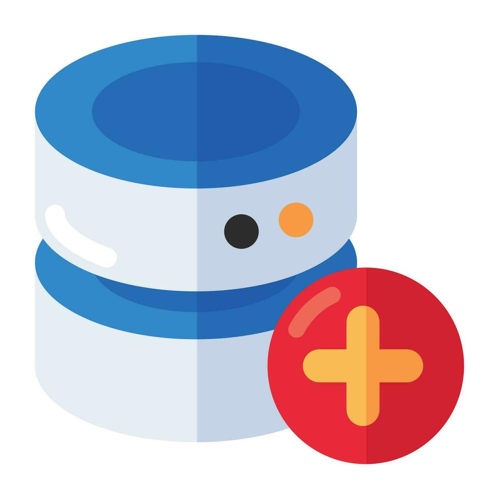 A unique design of add database 36523592 Vector Art at Vecteezy