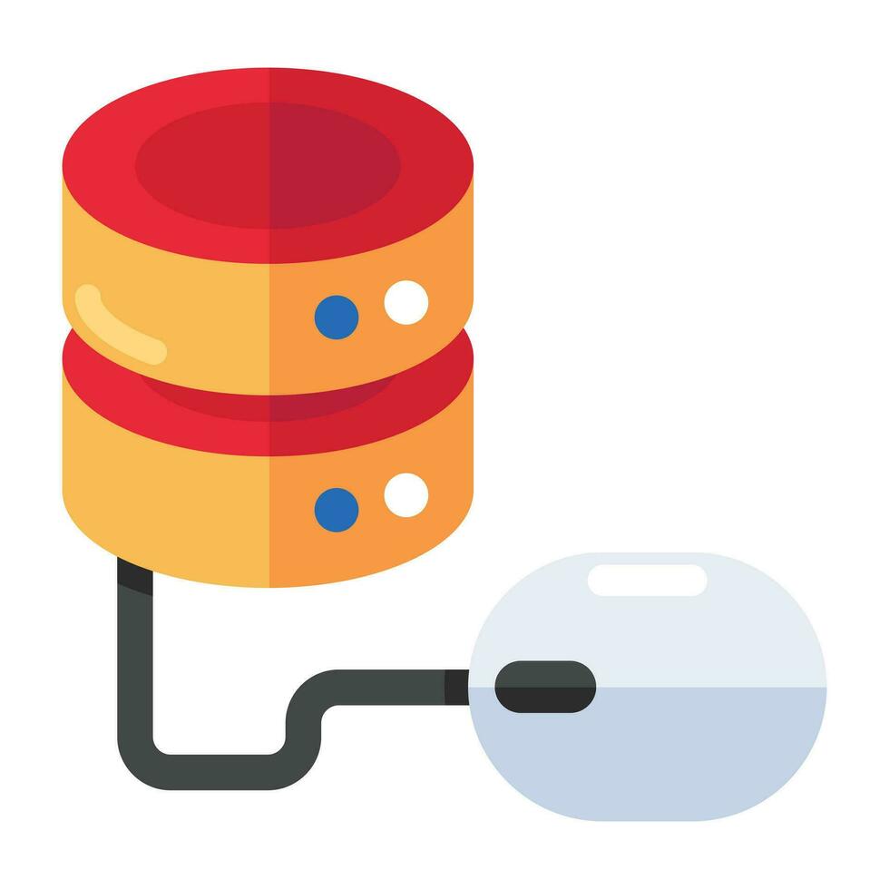 An icon design of digital database 36524005 Vector Art at Vecteezy