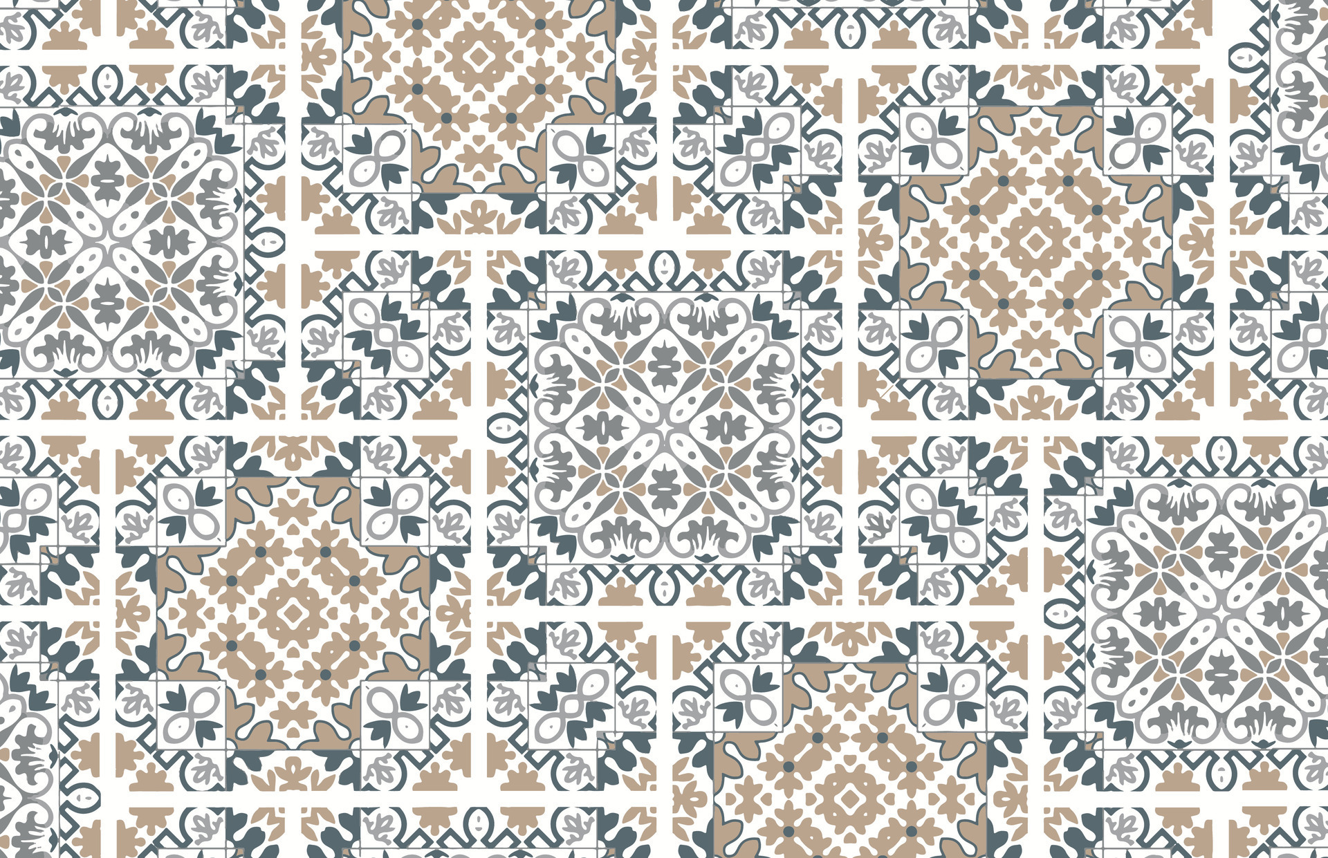 Colorful square tile design pattern 36525256 Vector Art at Vecteezy