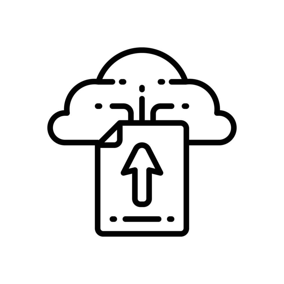 upload icon. vector line icon for your website, mobile, presentation, and logo design. 36525382 ...