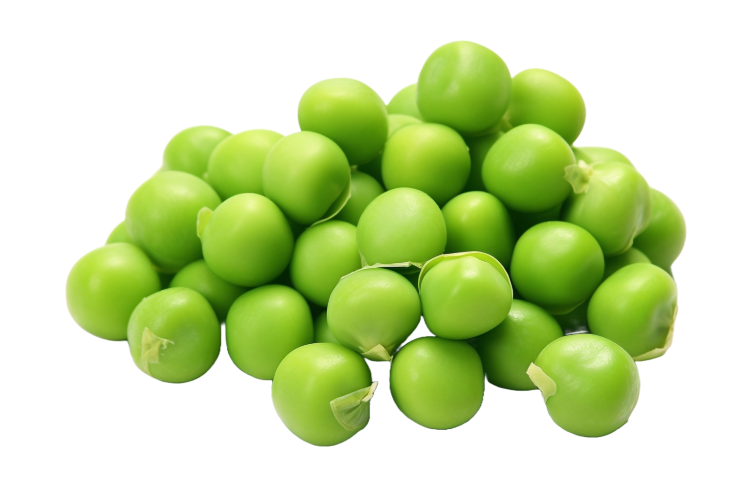 AI generated green peas on transparent background 36526951 PNG