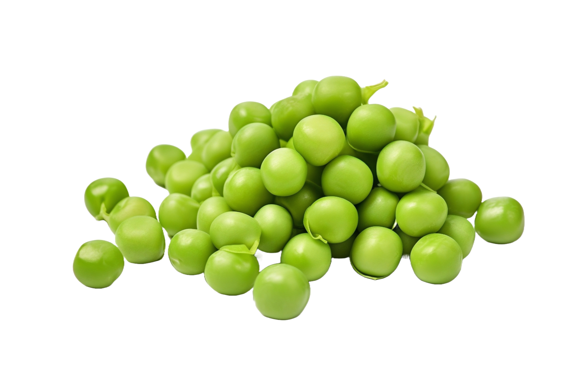 AI generated green peas on transparent background 36526959 PNG
