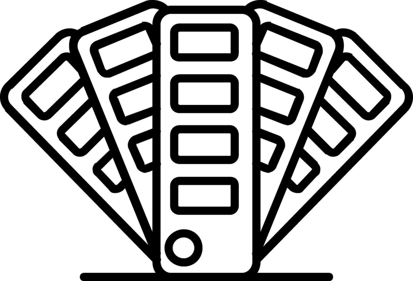 Color palette Line Icon 36527074 Vector Art at Vecteezy