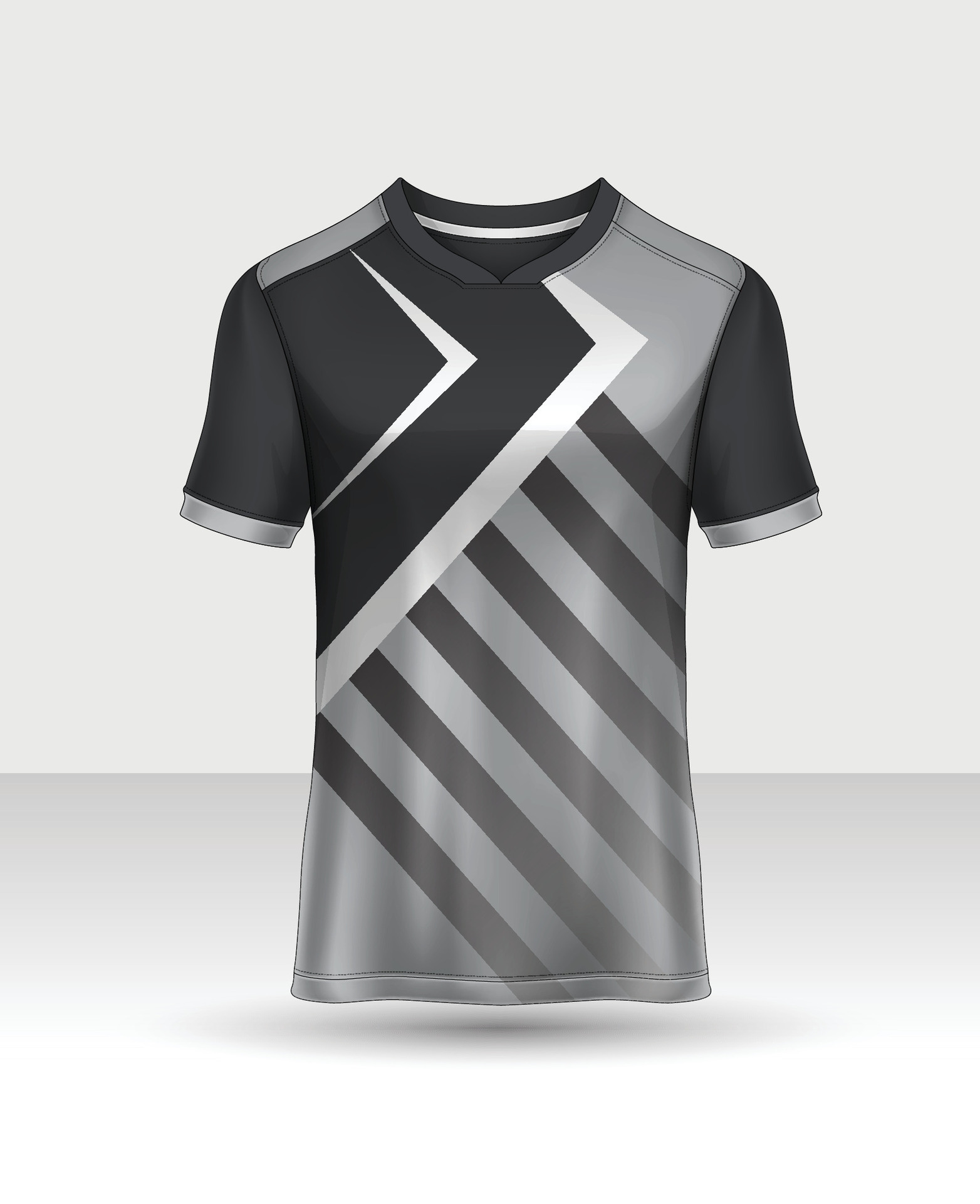 Racing T Shirt Sports Jersey Design Concept Vector Template Motocross