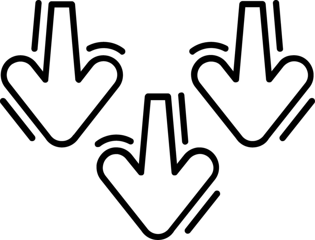 Decrease Line Icon 36535304 Vector Art at Vecteezy