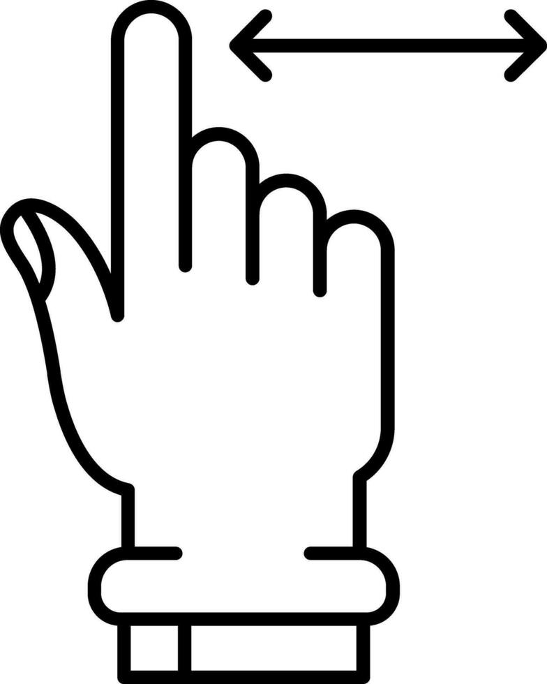 Horizontal Scroll Line Icon 36536829 Vector Art at Vecteezy Horizontal Scroll Line Icon 36536829 Vector Art at Vecteezy