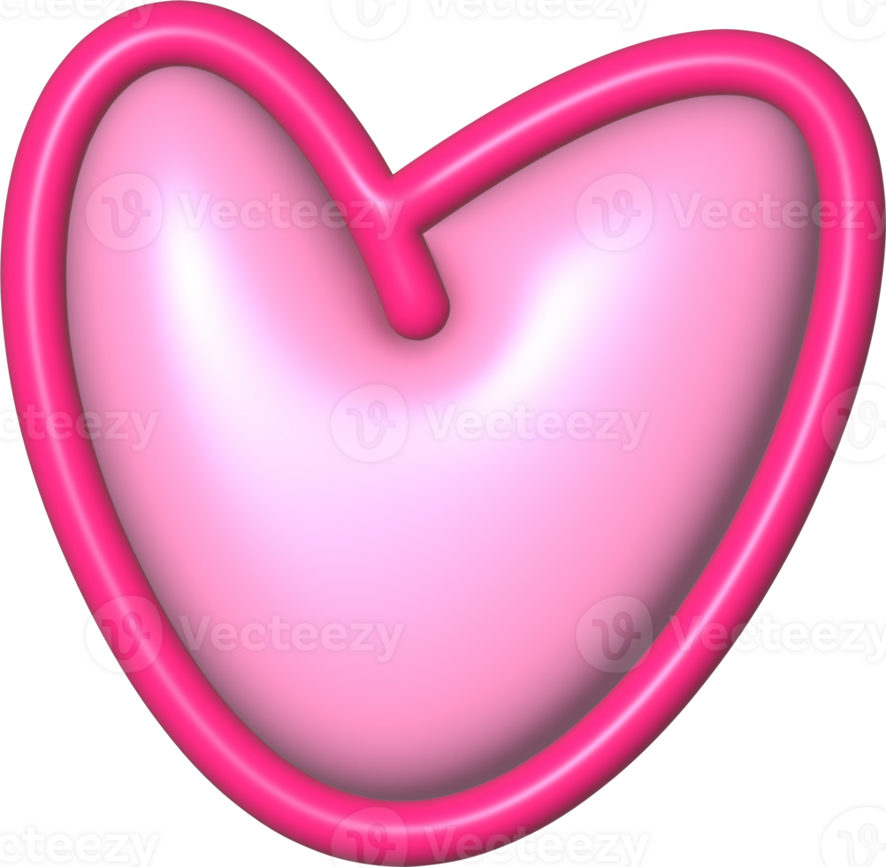 Pink Heart Illustration 36557881 Png