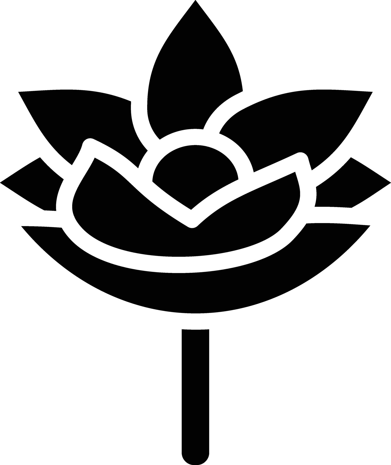 Lotus Flower Vector Icon 36562710 Vector Art At Vecteezy