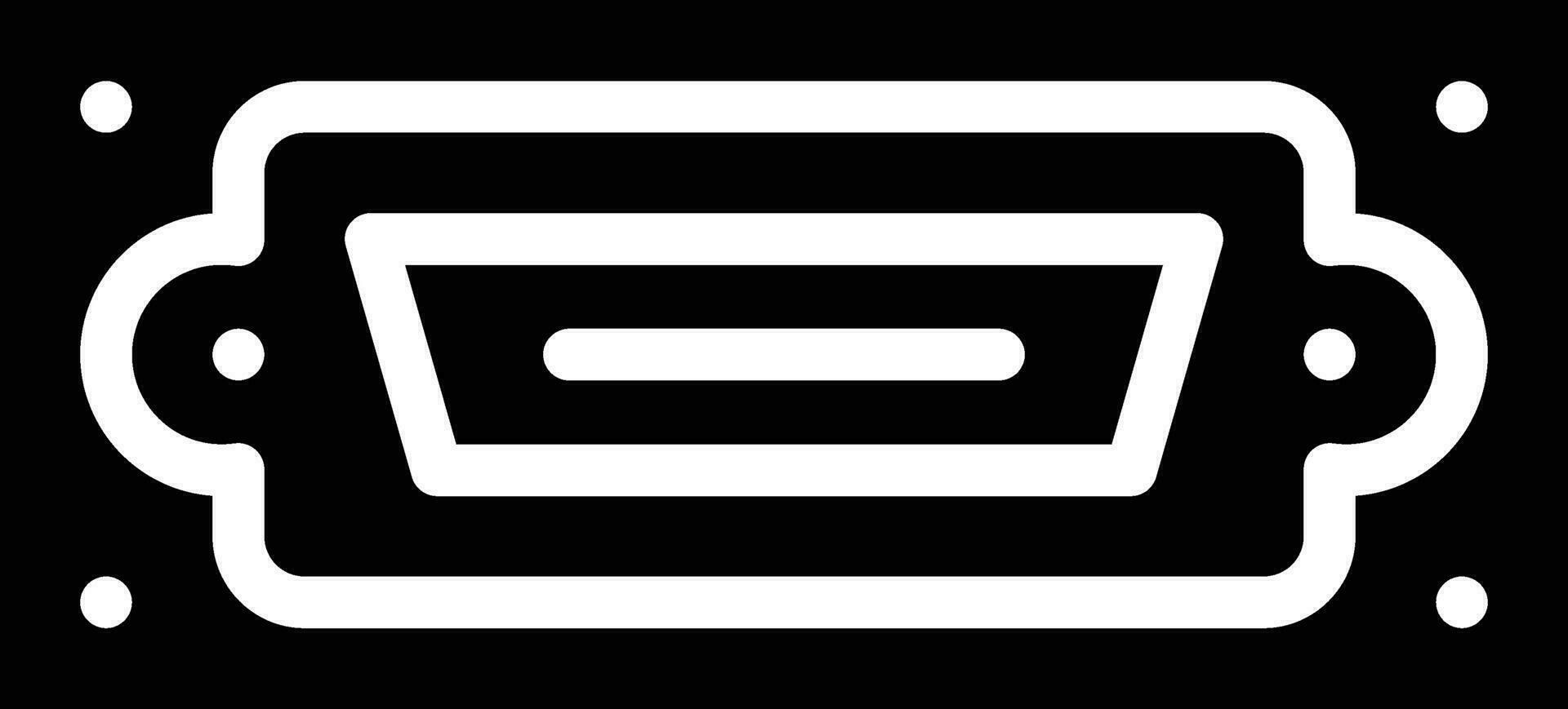 Vga Port Vector Icon 36565251 Vector Art At Vecteezy