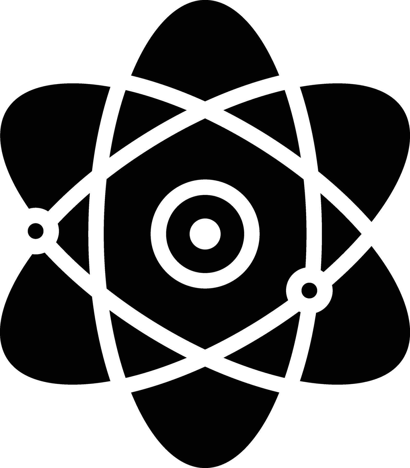 Atom Vector Icon 36566161 Vector Art At Vecteezy